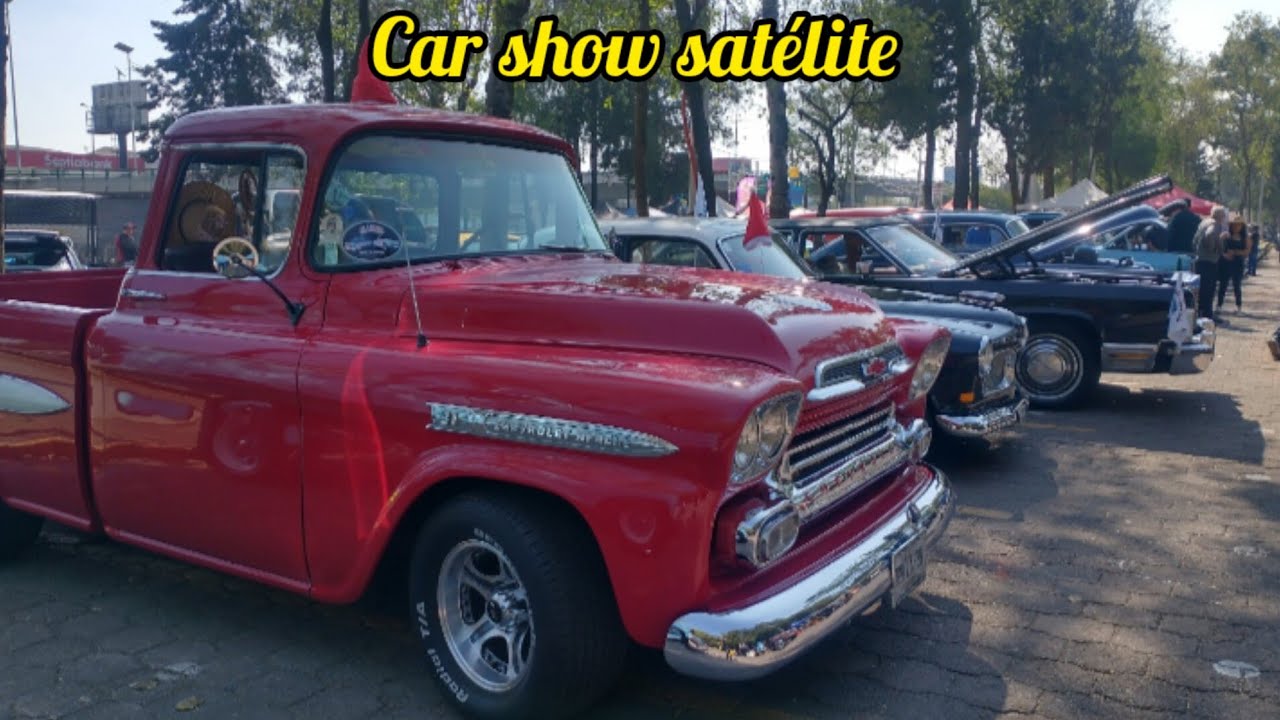 Chevrolet apache 1959, Car show satélite, - YouTube