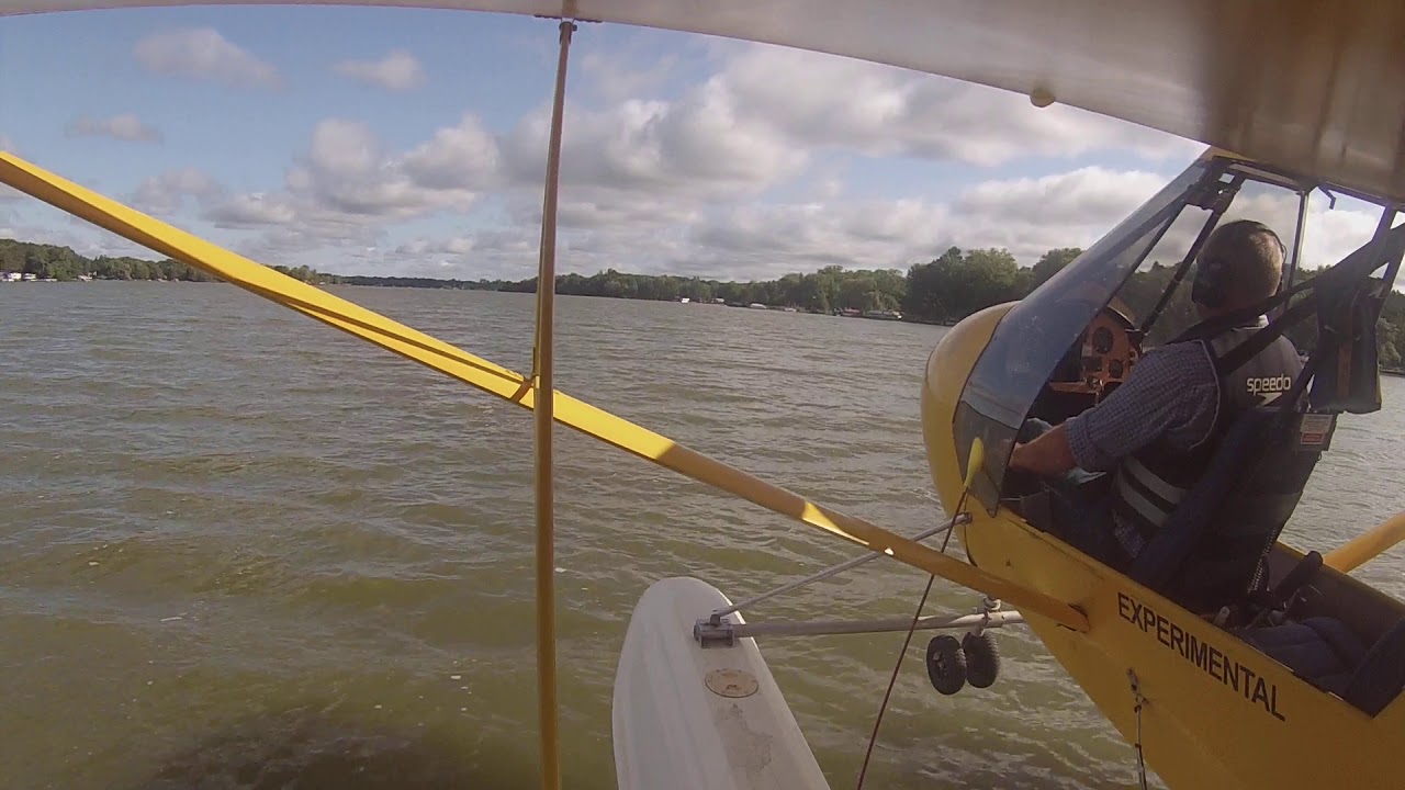 Quad Cities Challenger II on Puddle Jumper floats - YouTube