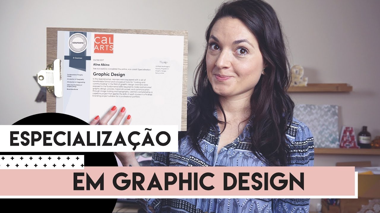 Graphic Design na California | by Aline Albino - YouTube
