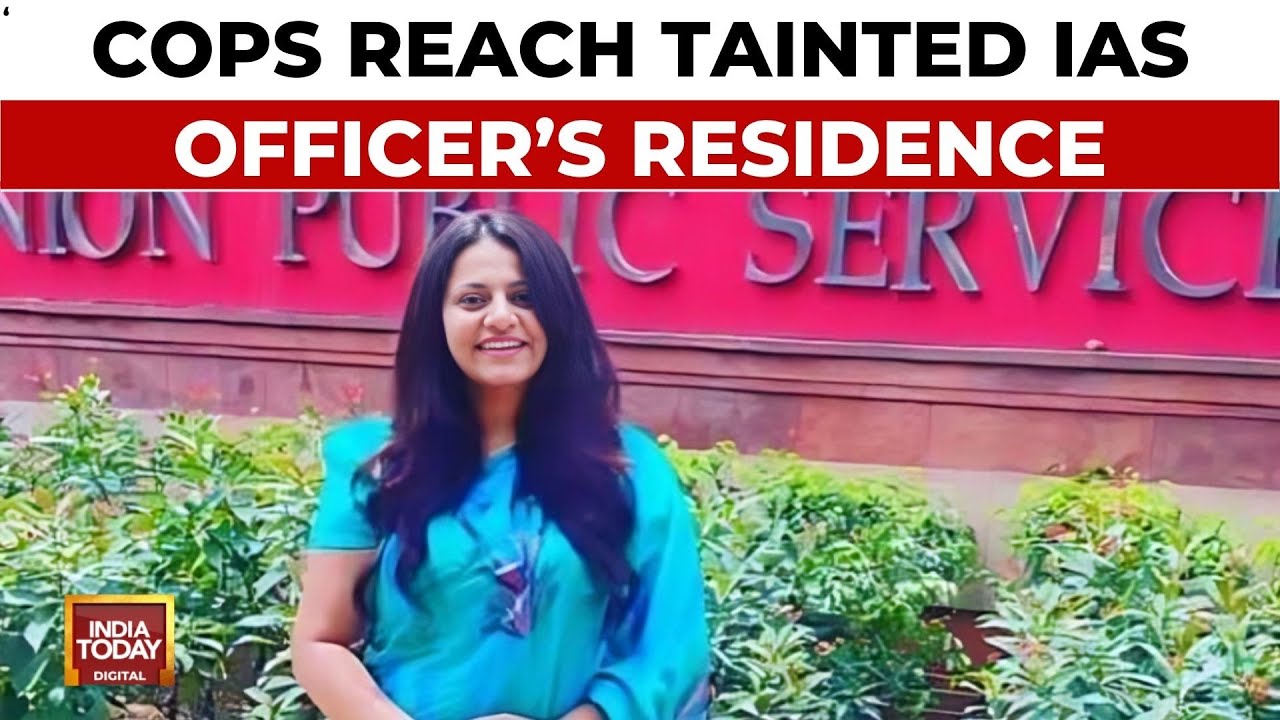 Cops Reach Puja Khedkar's Washim House, Trainee IAS Officer Alleges ...