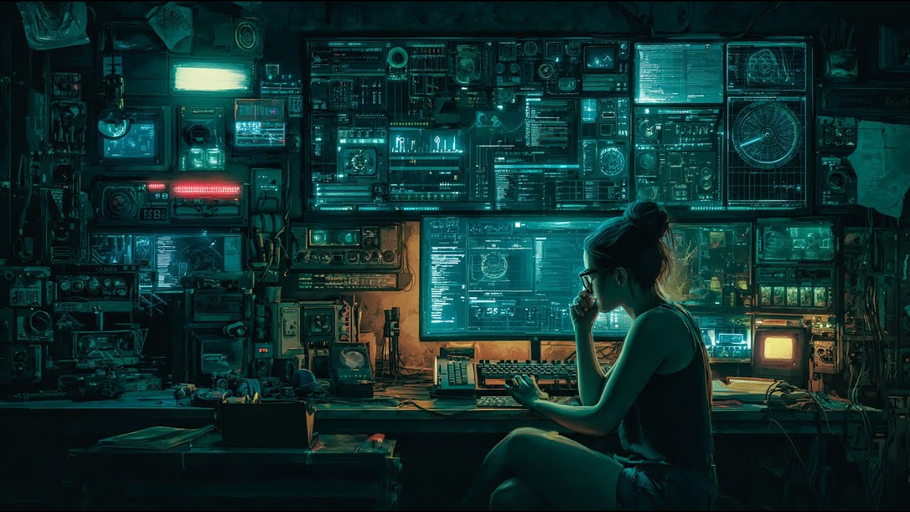 Debugging the Grid – Cyber Lofi Beats for Late Night Work - YouTube