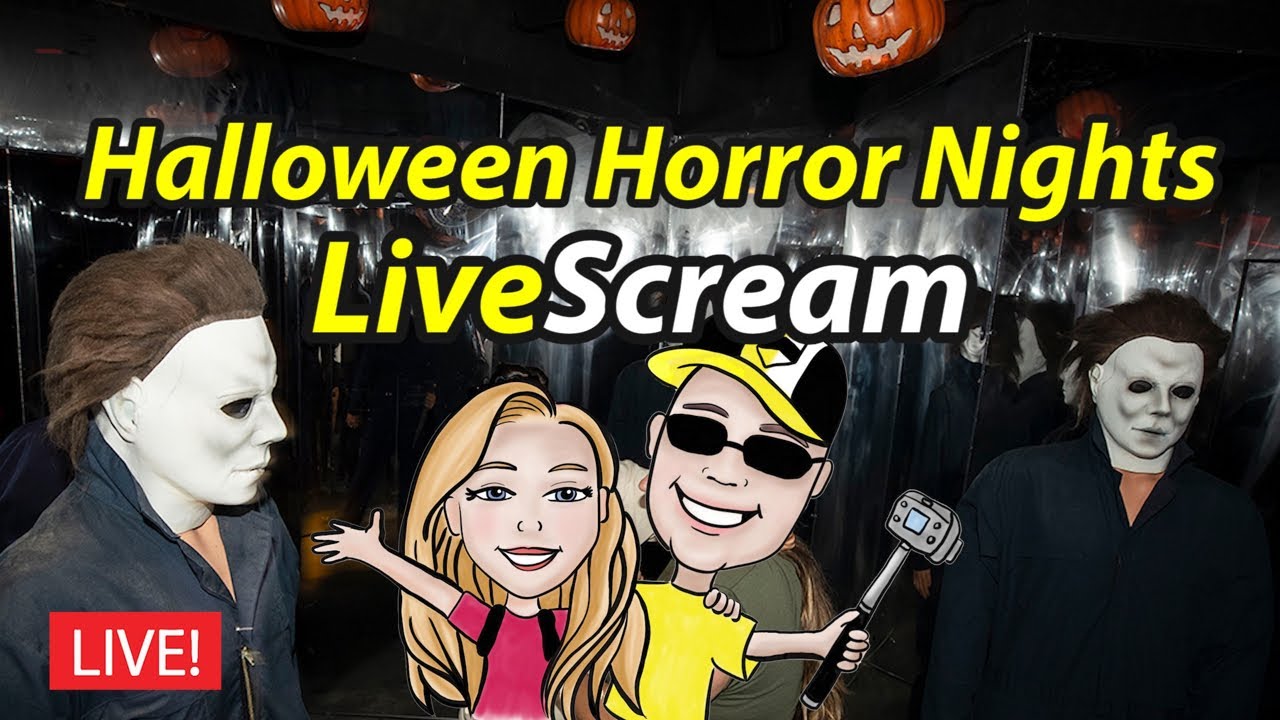 Live! Halloween Special Livestream From Universal's Halloween Horror ...