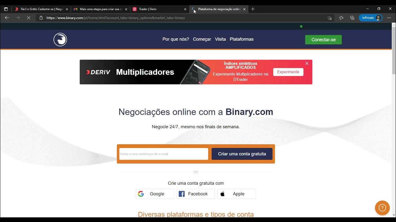 Binary Tutorial - Como se CADASTRAR na Binary em 2021 - YouTube