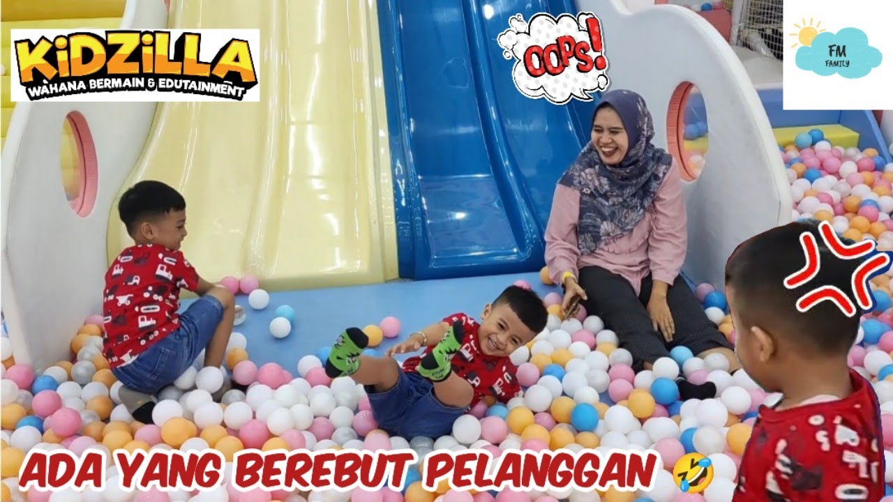 Main Di KiDZiLLA Eco Plaza Citra Raya Bareng Fathir dan Mulki ...