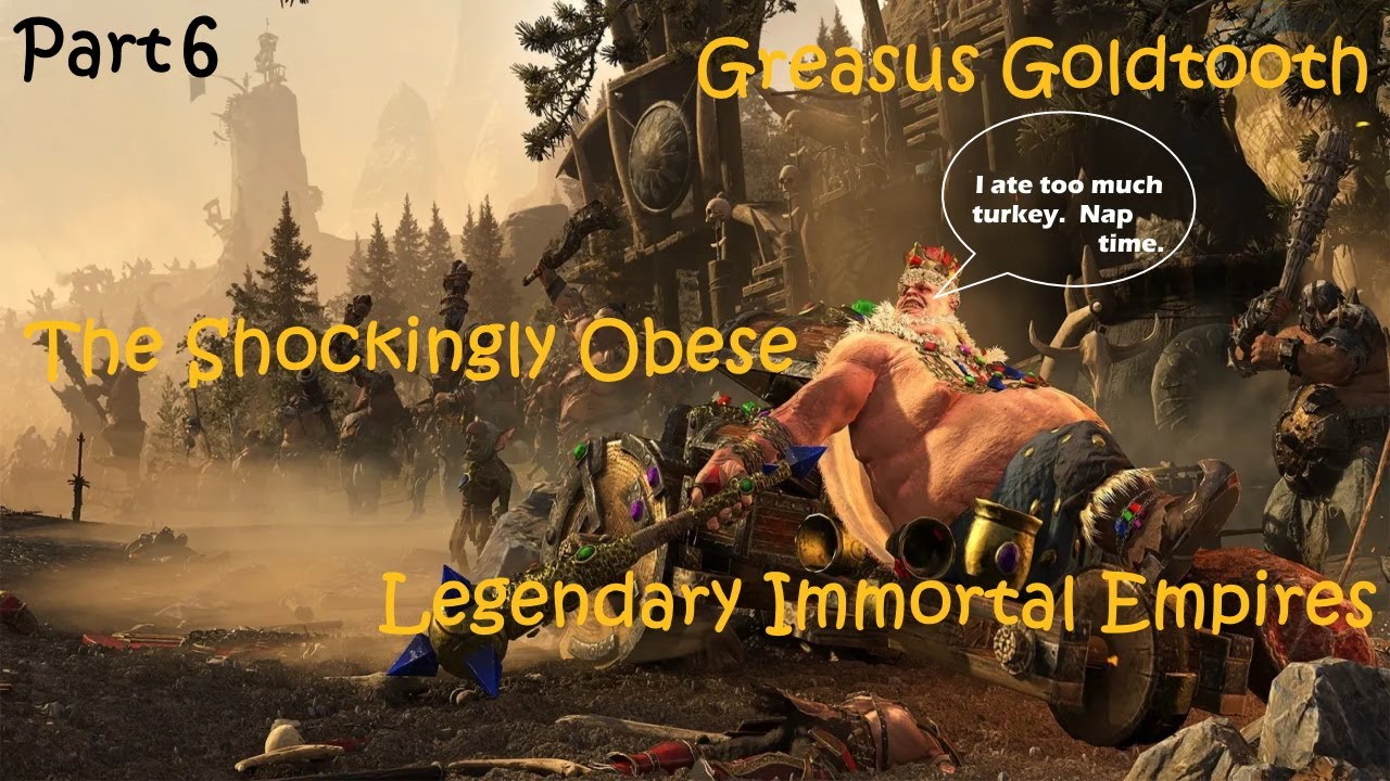 Total War Warhammer III - Greasus Goldtooth: Ogre Kingdoms - Legendary ...