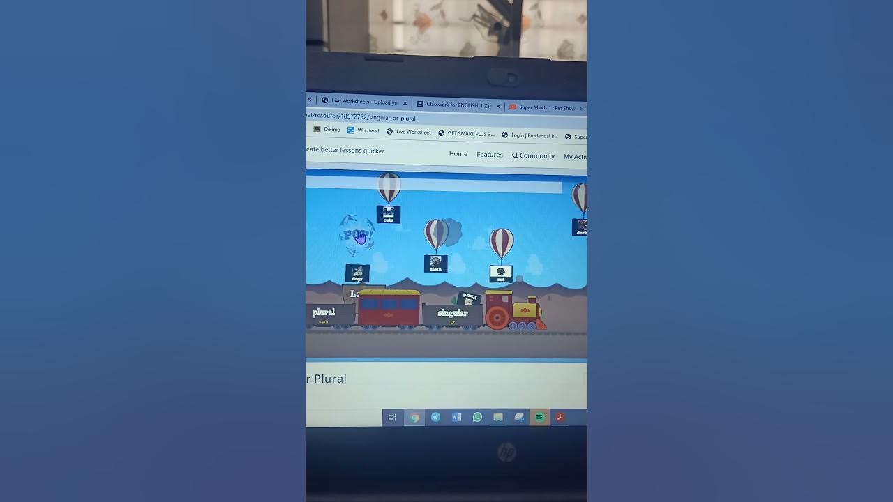 How to Play Balloon Pop in Wordwall - YouTube