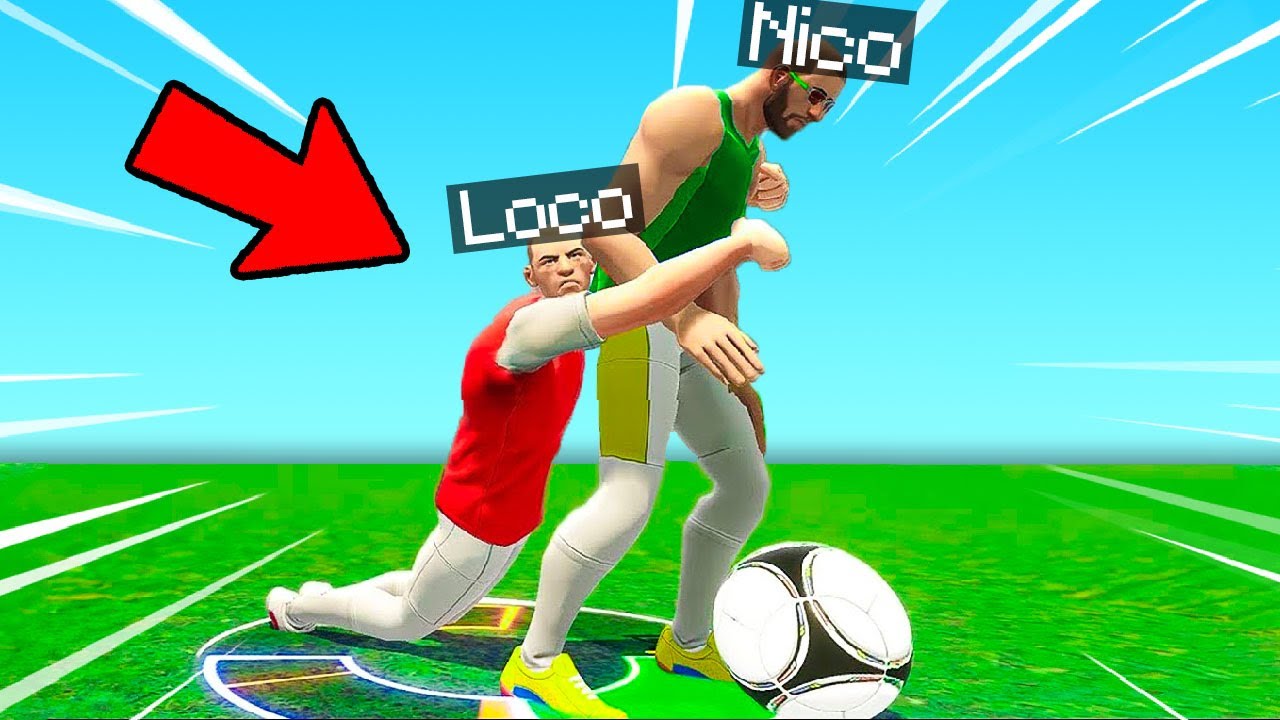 NICO, E LOCO GIOCANO A CALCIO MA PICCHIANDOSI! - YouTube