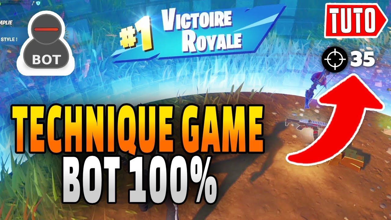 COMMENT AVOIR DES GAMES BOT A 100% sur FORTNITE CHAPITRE 4 - Technique ...