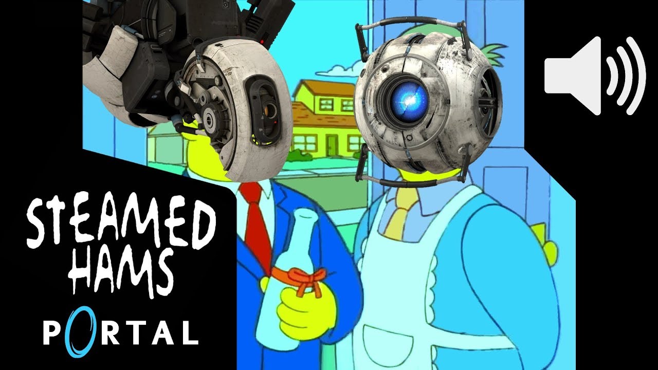 Steamed Hams but with Portals - Dialog Only - YouTube