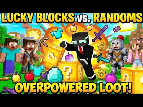 Minecraft Lucky Blocks but playing as Pharolen in an Overpowered Mode ...