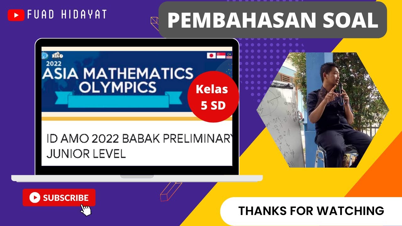 Pembahasan Soal Asia Mathematics Olympiad (AMO) Junior Level (Kelas 4 ...