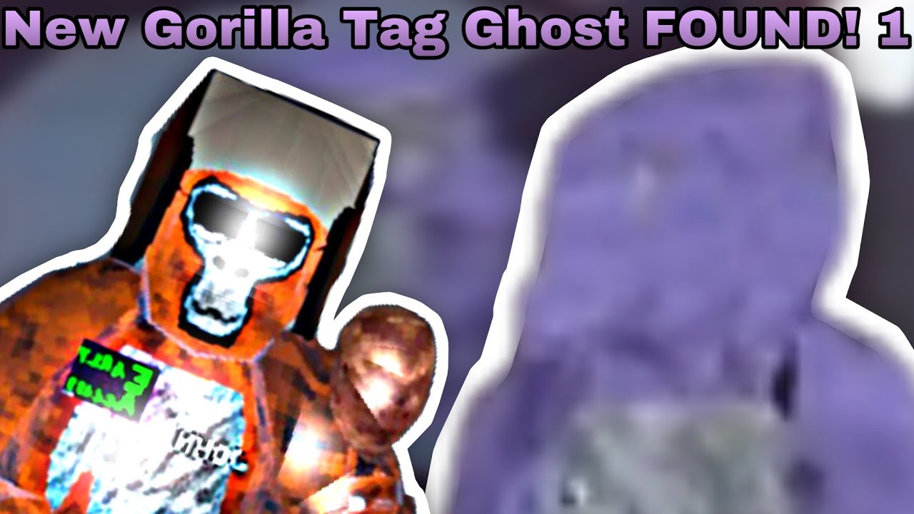 New Gorilla Tag ghost Found! name: 1 Code: Pbbc - YouTube
