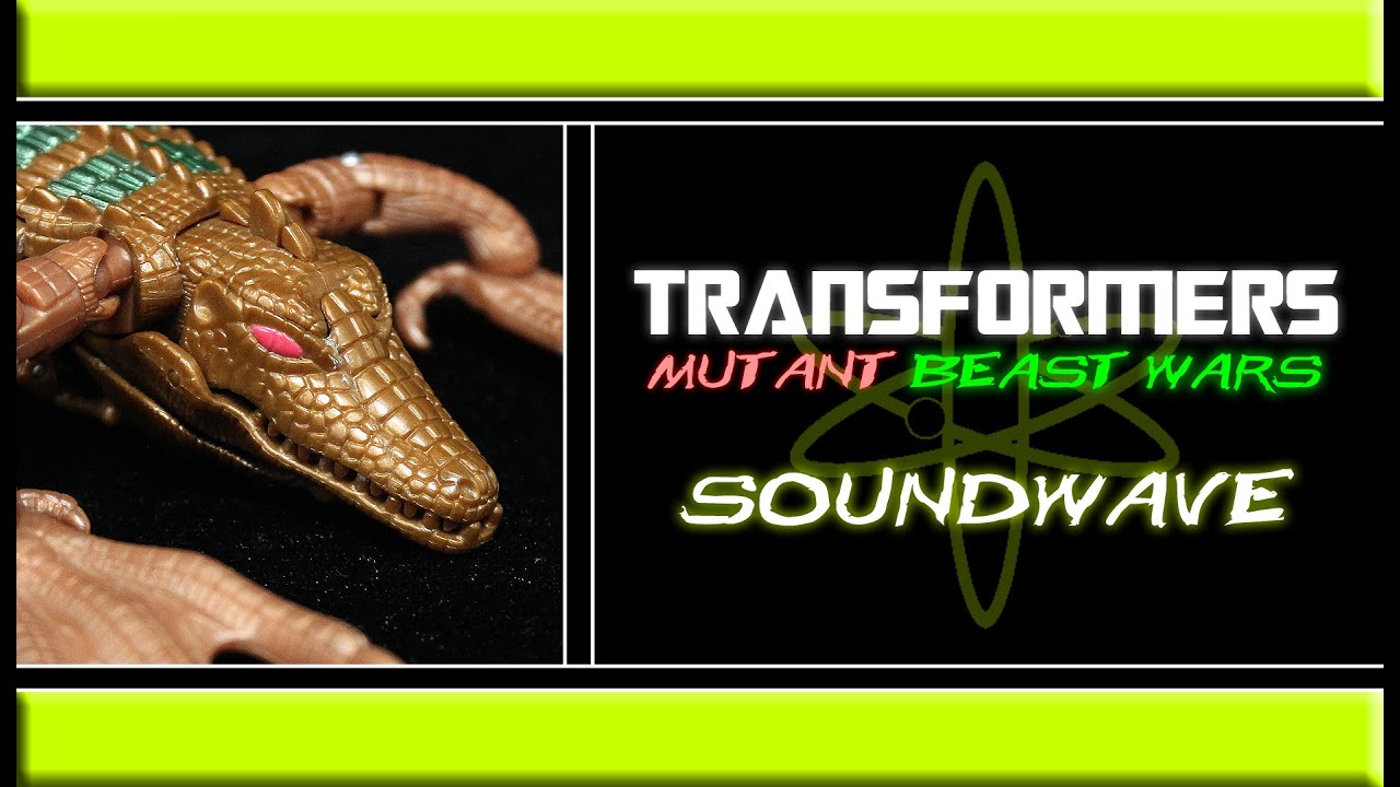 Transformers - "Mutant Beast Wars" Soundwave Review - YouTube