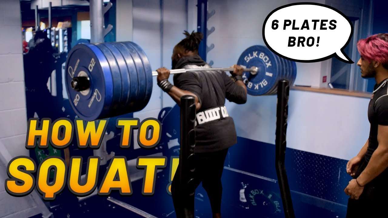 How to Squat 6 plates 260KG/573LBS #fitness #squats - YouTube