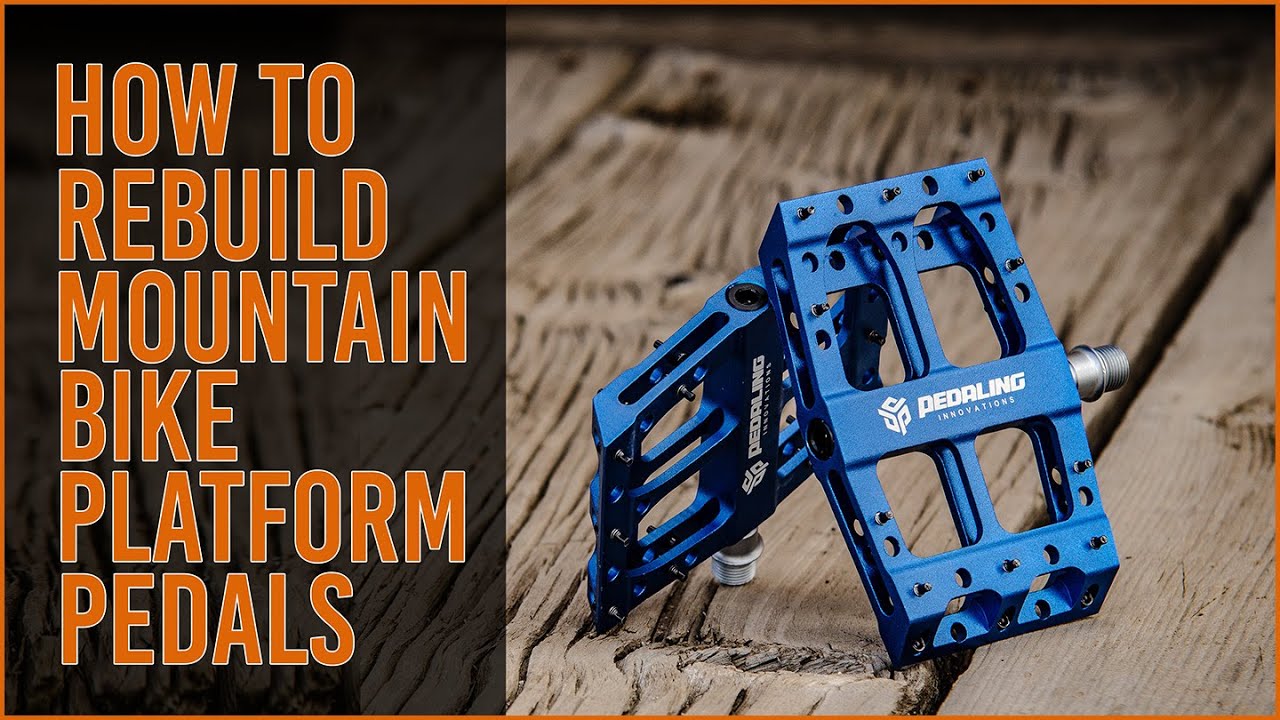 HOW TO REBUILD A MOUNTAIN BIKE PLATFORM PEDAL | USING A CATALYST PEDAL ...