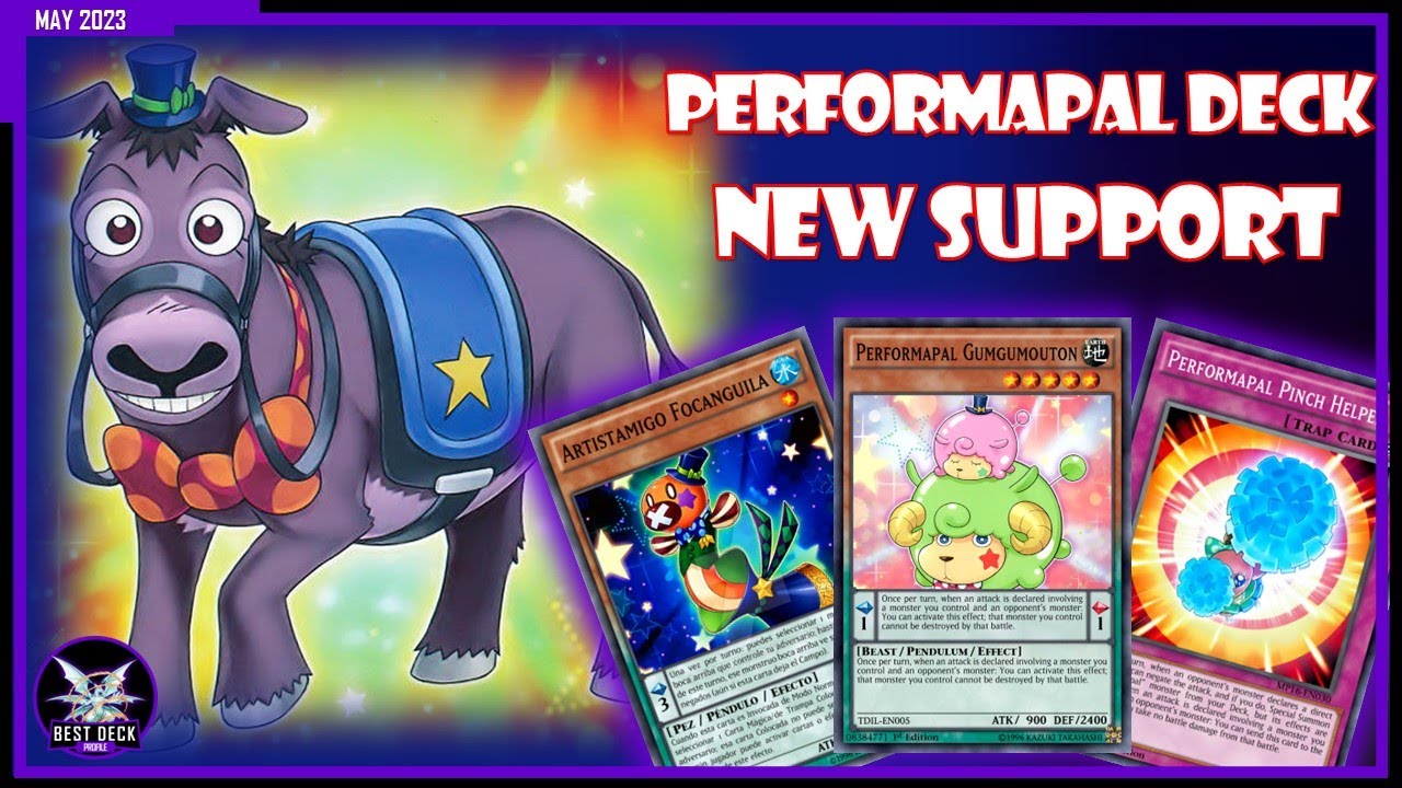 Performapal Deck Profile New Support May 2023 | Yugioh Duel Links - YouTube