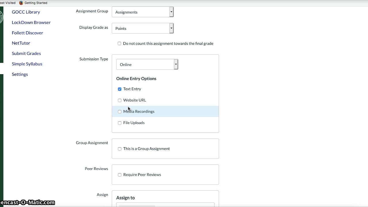 Adding An Assignment To A Canvas Module Youtube