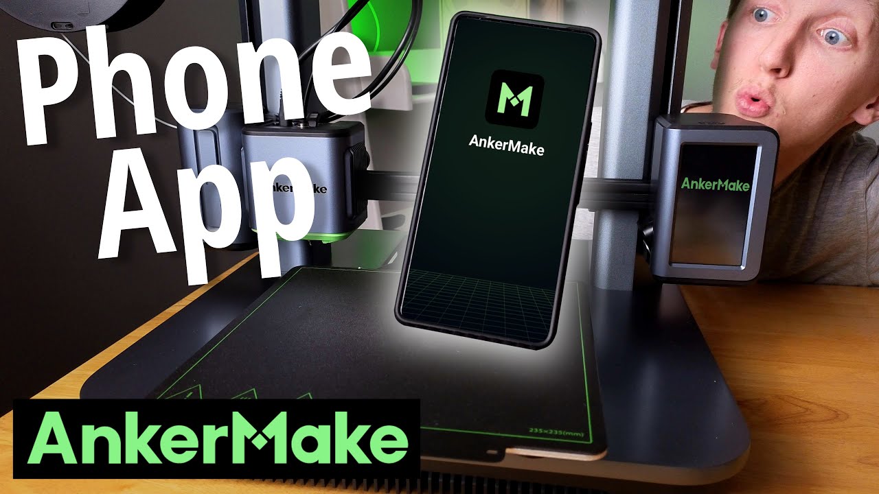 AnkerMake Phone App - Full Breakdown - AnkerMake M5 - YouTube
