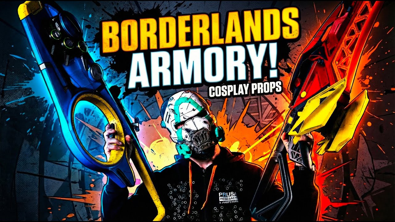 7 | REAL LIFE BORDERLANDS ARMORY! (Prusa XL Multicolor) - YouTube