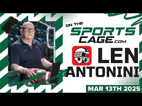 The SportsCage: Spring Regina Minor Football with Len Antonini - YouTube