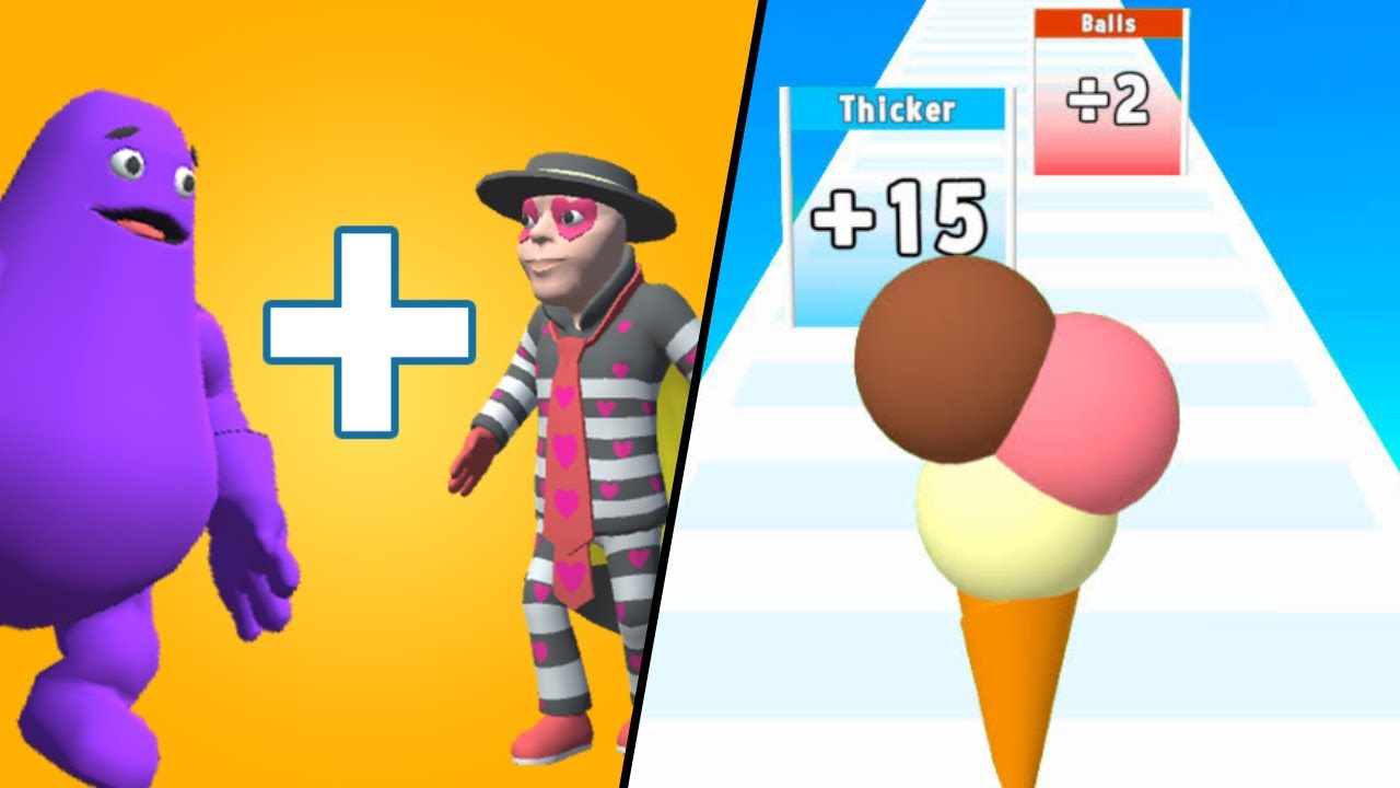Grima Monster Run | Ice Cream Rush / All Level Gameplay: Android,iOS ...