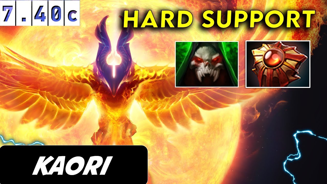 kaori Phoenix Hard Support - Dota 2 Patch 7.40c Pro Player Full ...