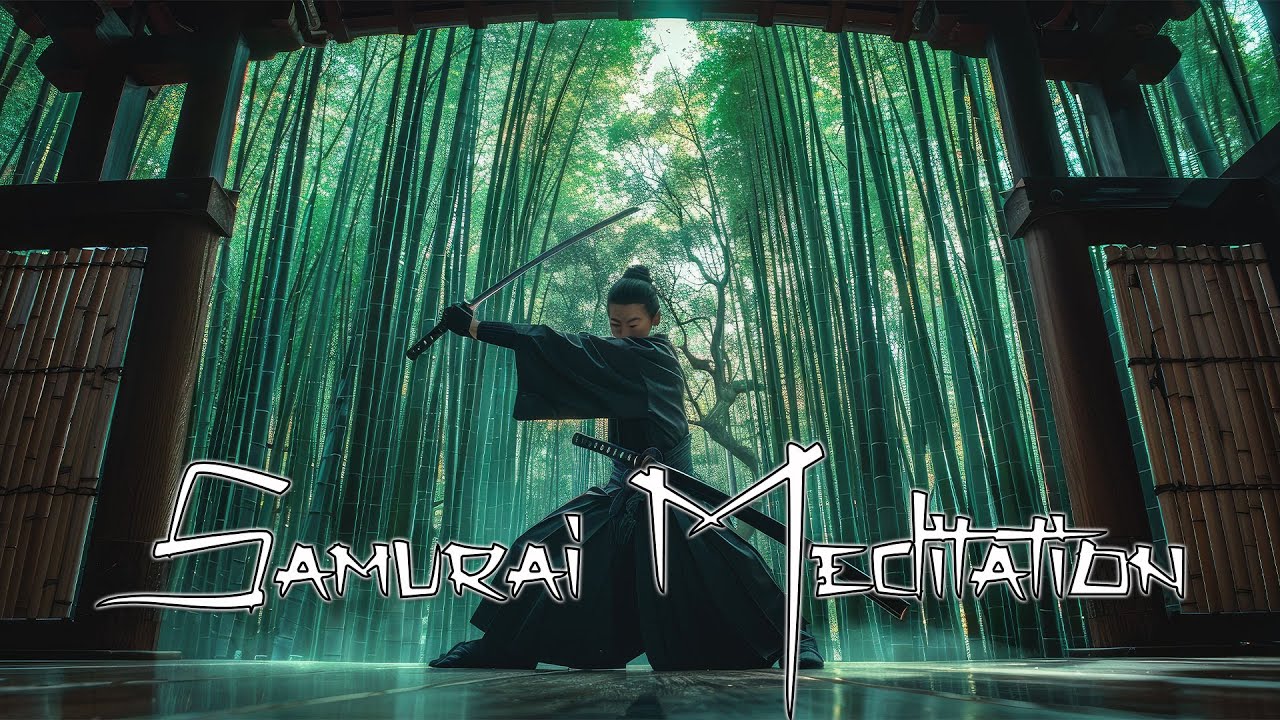 Samurai Meditation | Meditating with the Sword Master in the Bamboo ...