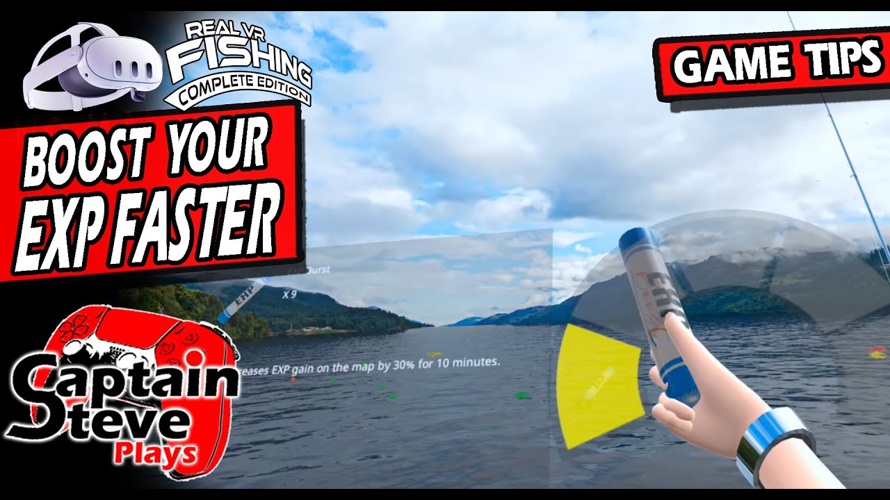 Real VR Fishing - Boosting Exp And Level In An Aera - Using Firework ...