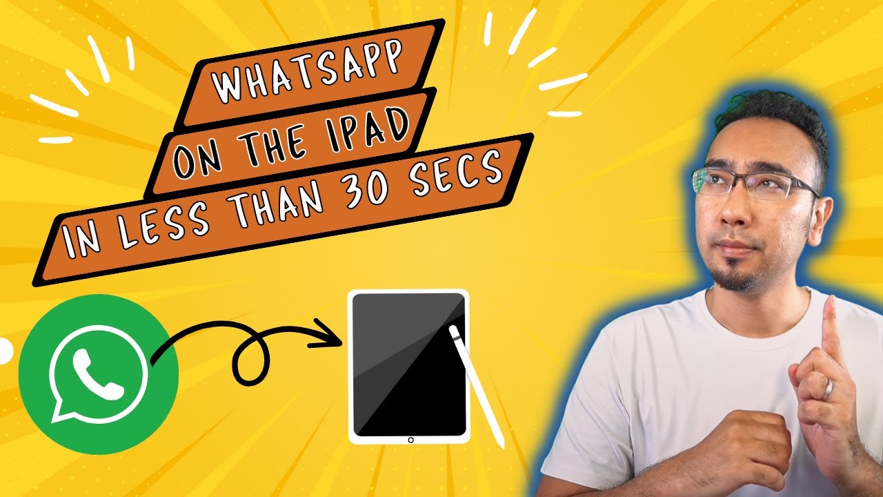 Get Whatsapp App On The Ipad In Less Than 30 Seconds - YouTube