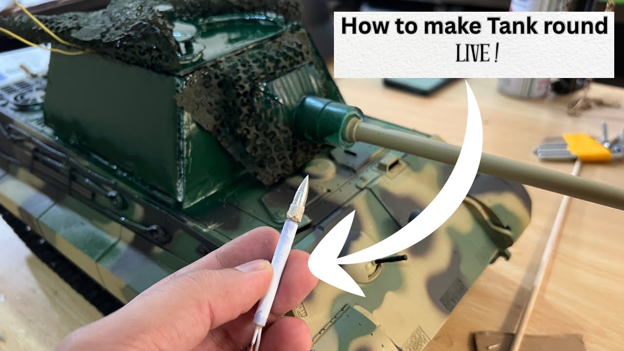 How to make Tank round with matches - YouTube