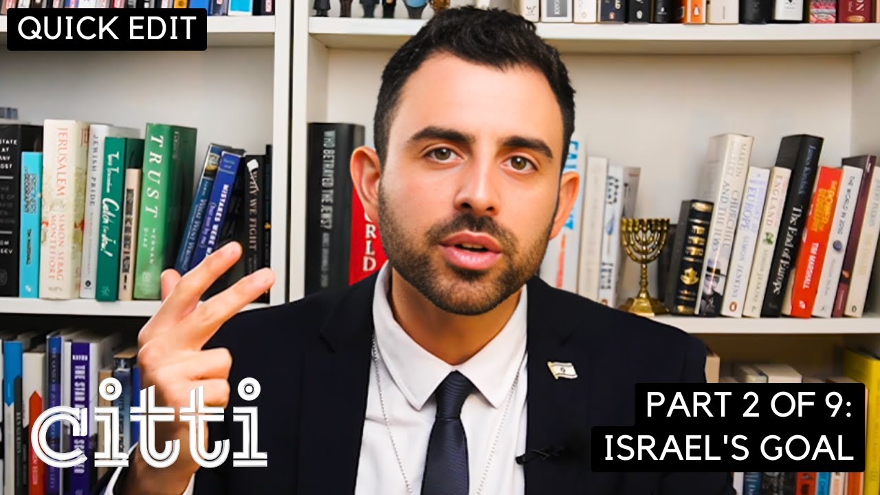 Eylon Levy explains 2 key Israeli goals - YouTube