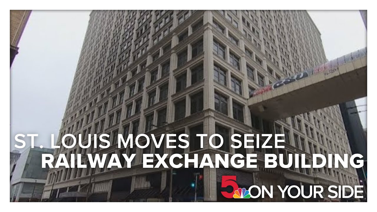 St. Louis moves to seize historic Railway Exchange Building - YouTube