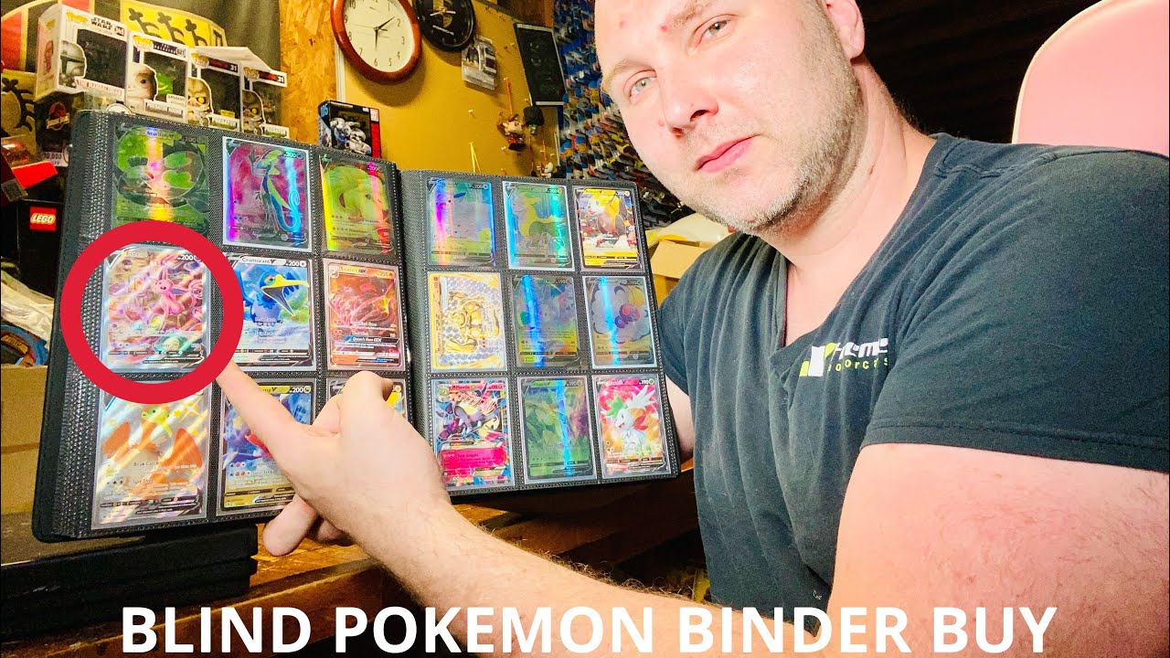 $50 BLIND POKÉMON BINDER BUY FAIL OR WIN You Decide - YouTube