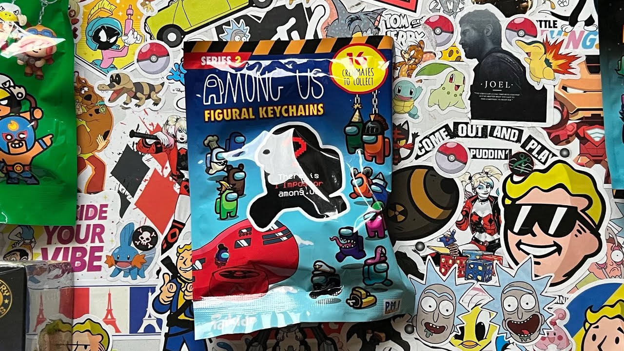 Opening A Among Us Figural Keychains Series 2 Blind Bag *No.9* - YouTube