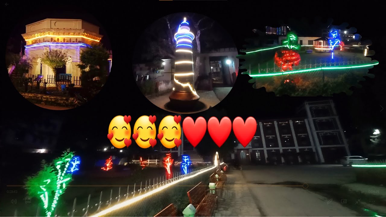 Night view of Tansen during Tihar | तानसेन रातिको समयमा तिहारको बेला ...