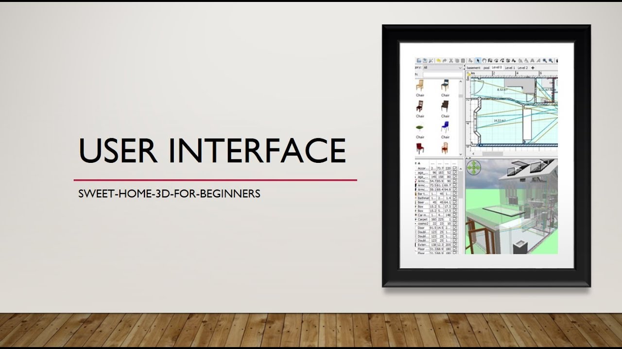 SH3D : User Interface Configuration - YouTube
