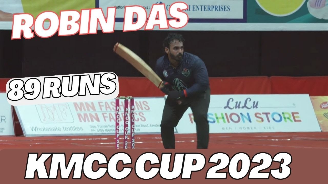 Robin das || 89 Runs || KMCC Cup 2023 - YouTube