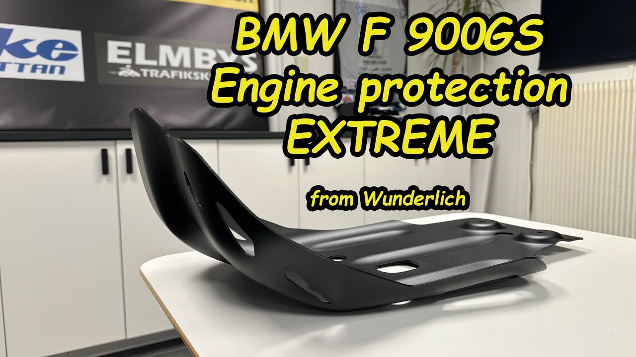 BMW F900GS Engine protection - YouTube