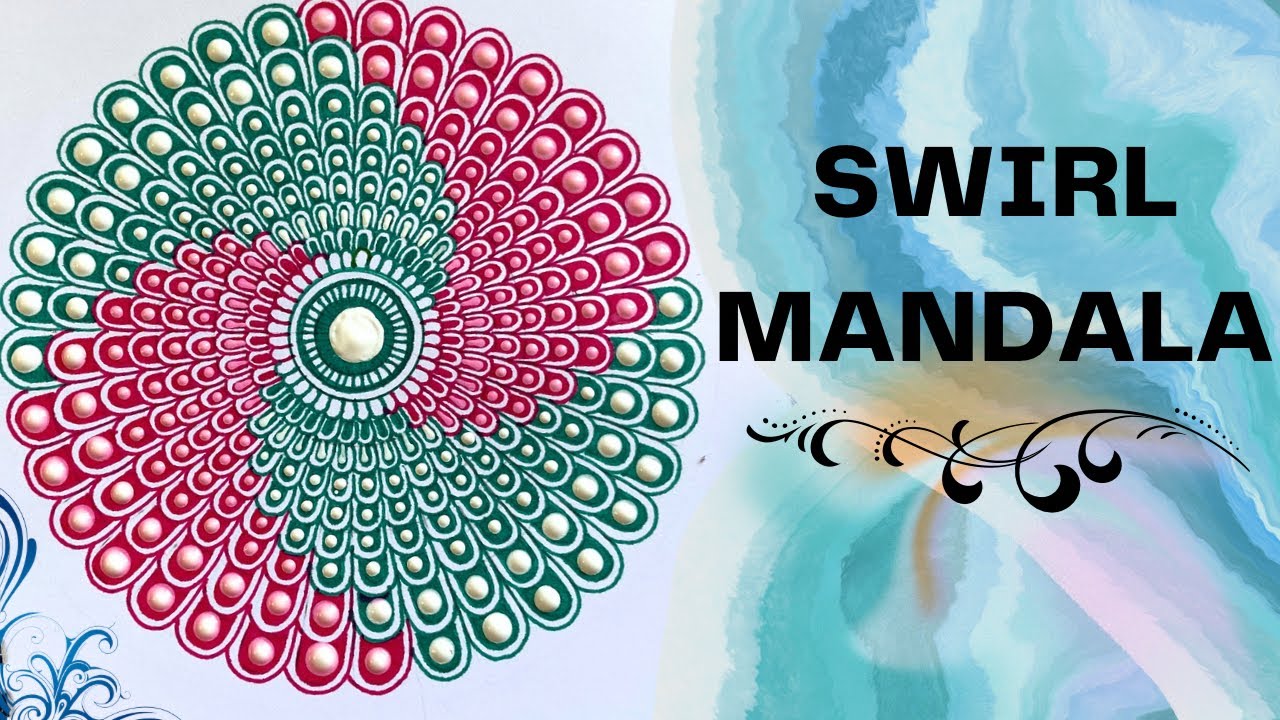 Swirl Mandala| Mandala Series Ep-8 | My World Of Mandalas | MWM - YouTube