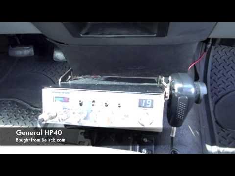 How to install a CB radio F-150 - YouTube