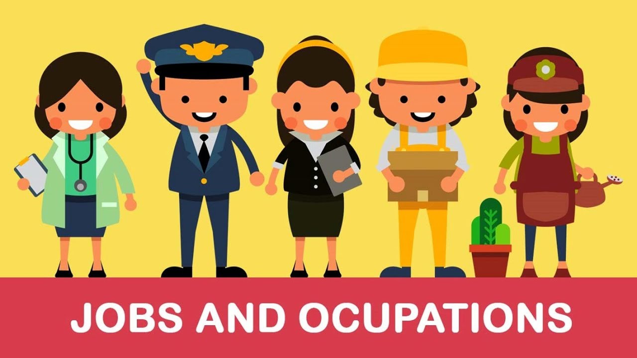 Jobs and Occupations| Jobs and Occupations for Kids| Vocabulary for ...