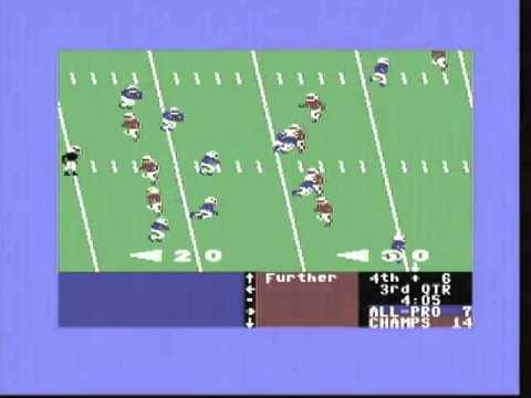 Commodore 64 - 4th & Inches - YouTube