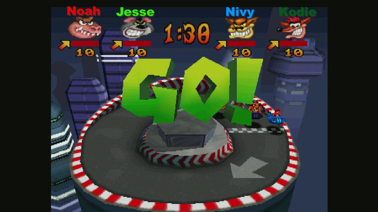 Crash Bash 4 Player Matches Part 6 - YouTube