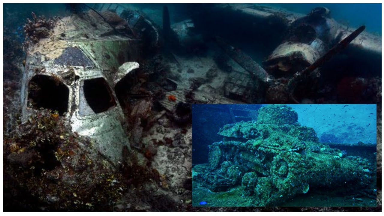 The Ghost Fleet Of Chuuk Lagoon World's Biggest Ship Graveyard Lies ...