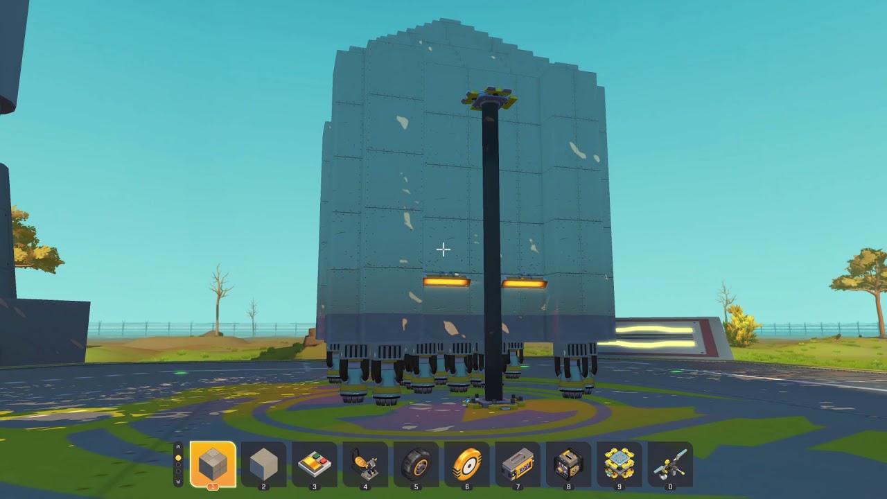 building more on the rocket scrap mechanic ep 2 - YouTube