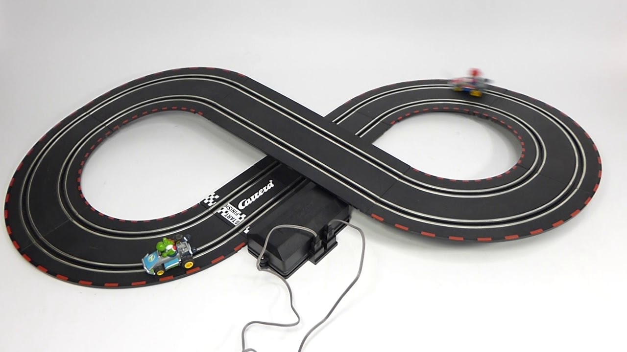 Mariokart 7 Carrera Racing System Test Play - YouTube