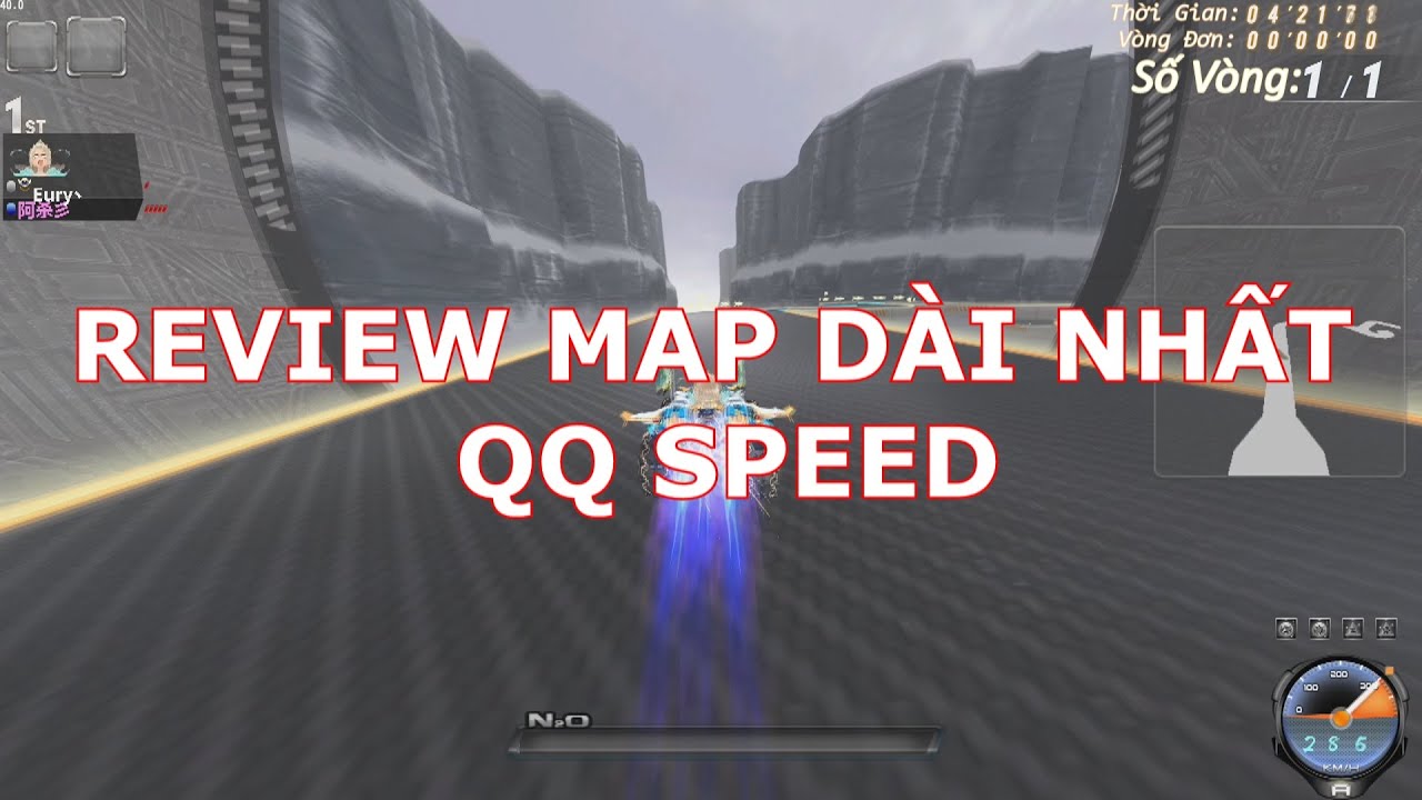 REVIEW MAP DÀI NHẤT QQ SPEED - YouTube