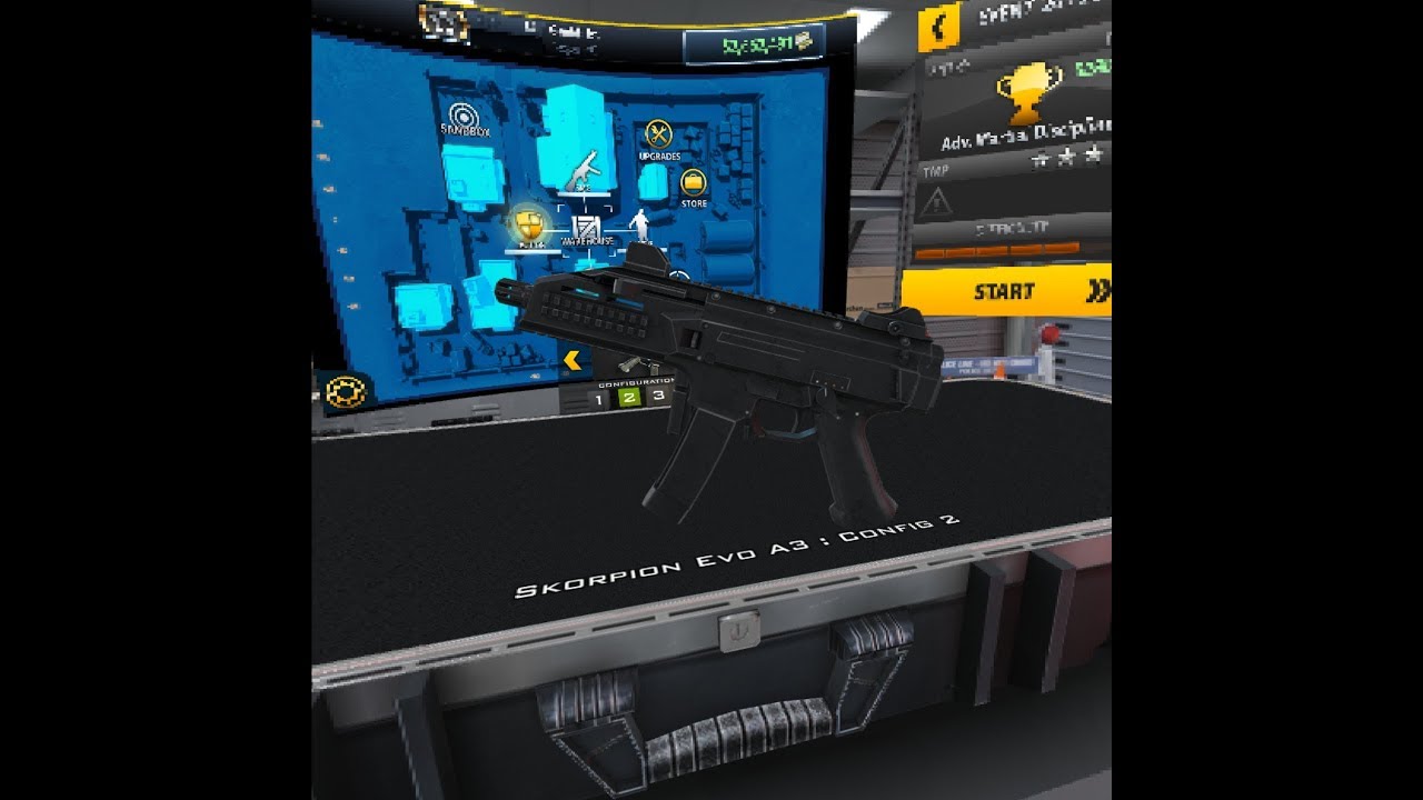 Oculus Quest - Gun Club VR Scorpion EVO A3 - YouTube
