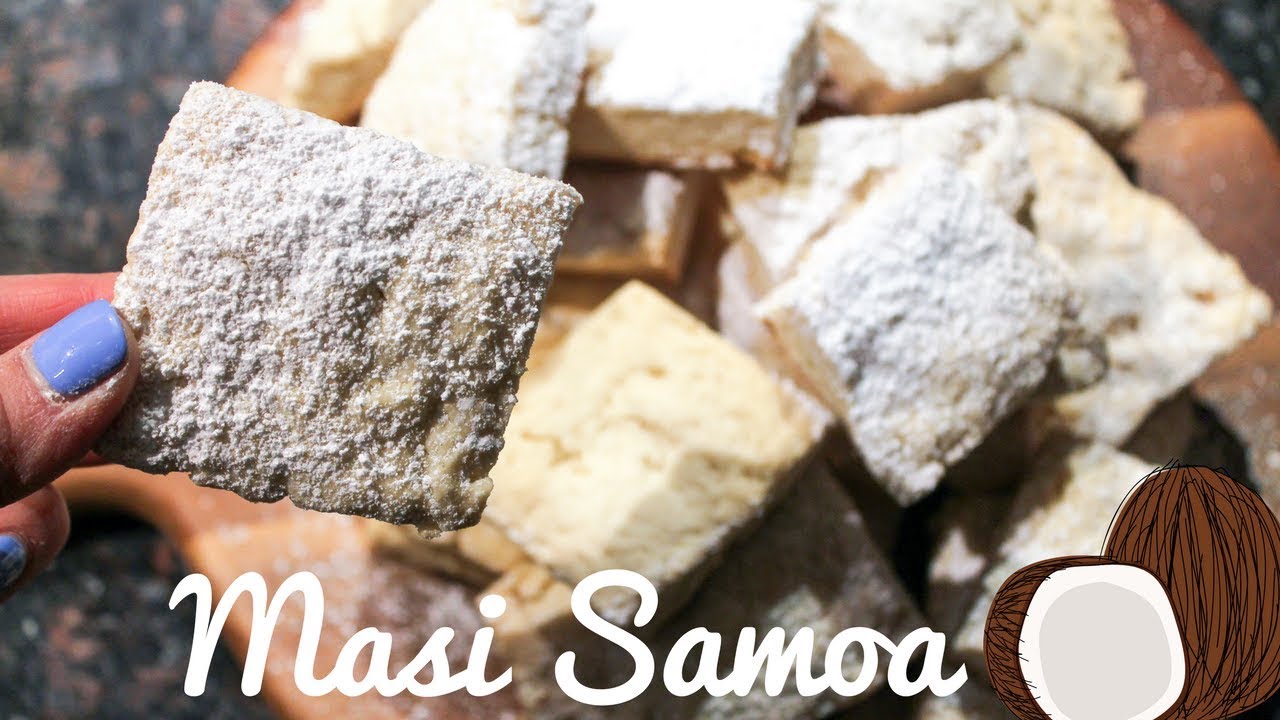 Masi Samoa | Samoan coconut shortbread cookies | Tasteofthesouthpacific ...