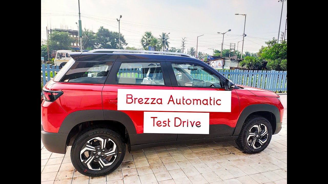 Brezza Automatic Test Drive | Top Model | Smooth experience 🔥 - YouTube